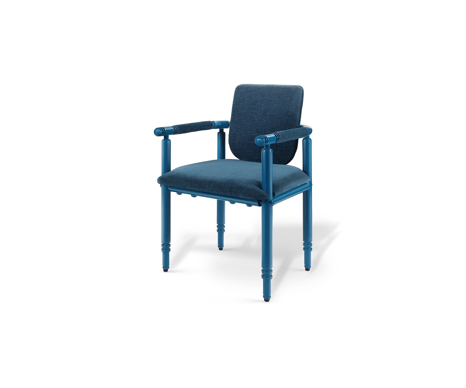 Brue Dining Chair, Aqua – Taamaa India