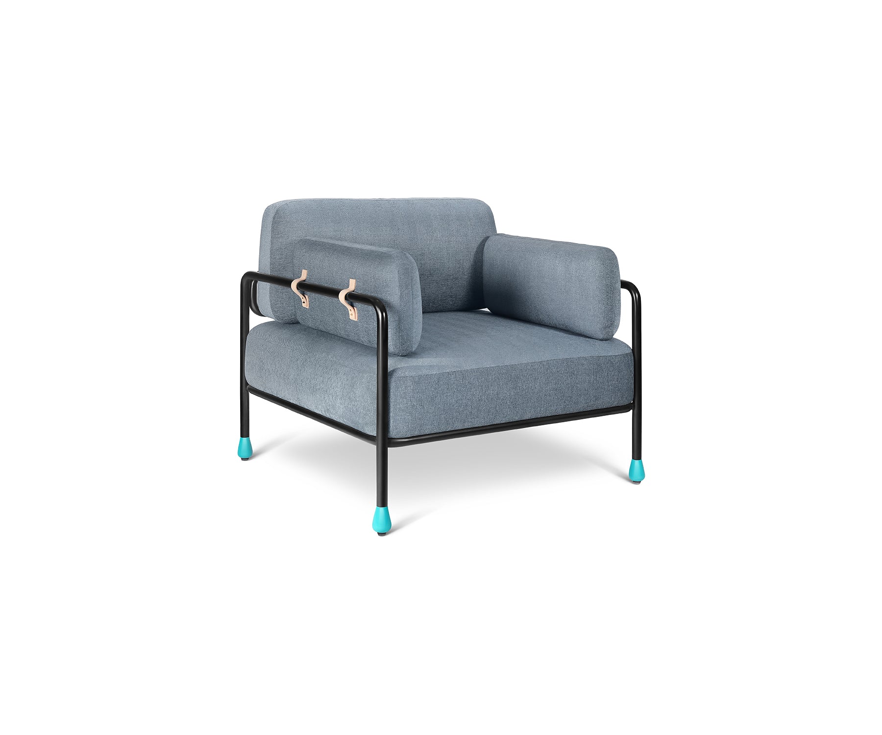 Cove Lounge Chair, Aqua – Taamaa India